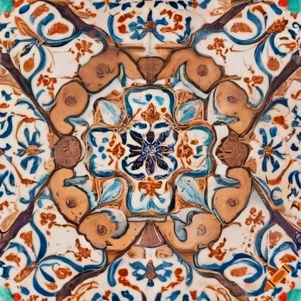 Syria tiles on Craiyon