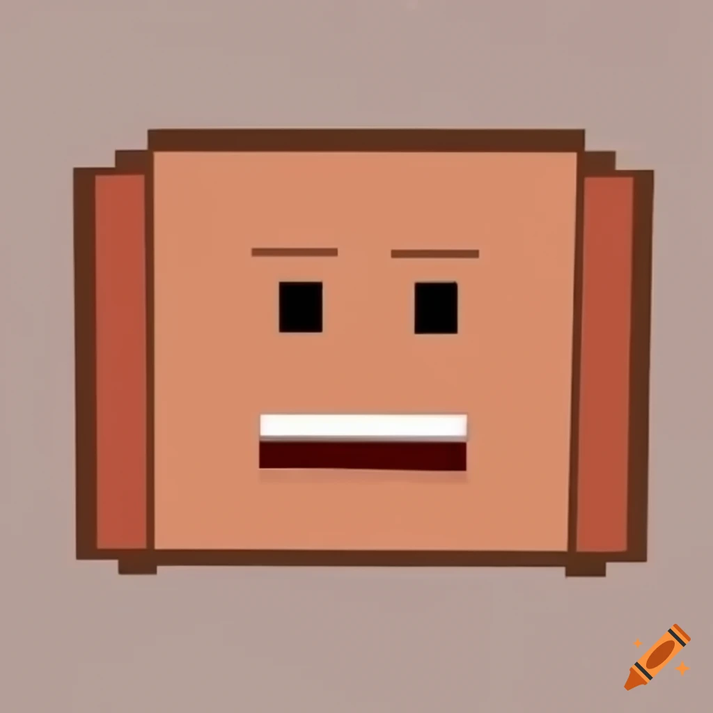 Blocky avatar on Craiyon
