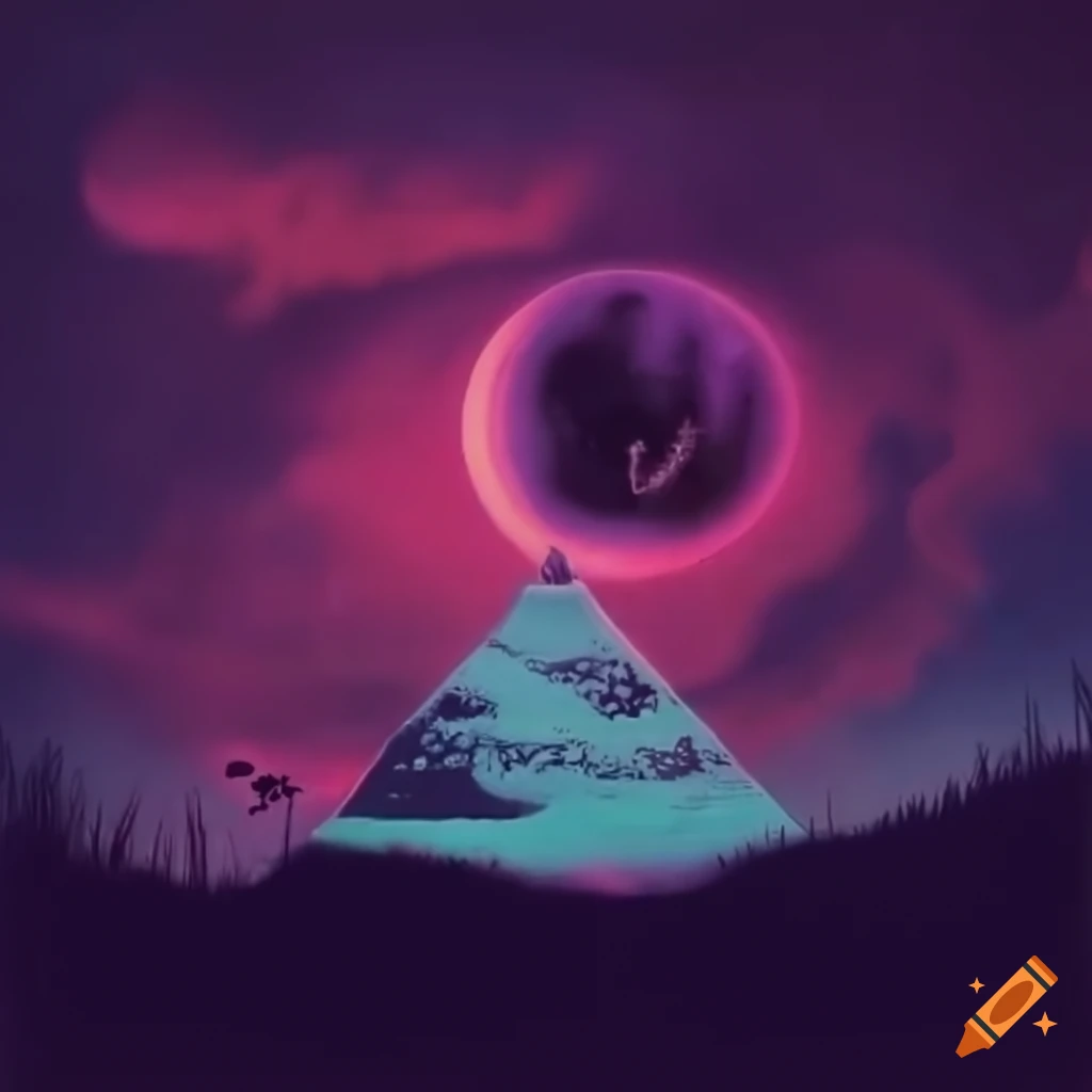 Album art for a lofi dreamy trance album with the theme of viewing old ...