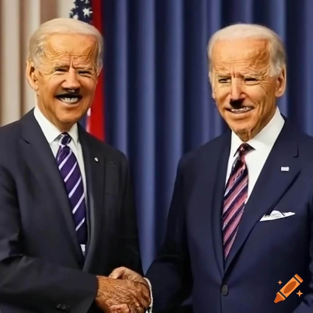 Adolph hitler and joe biden on Craiyon