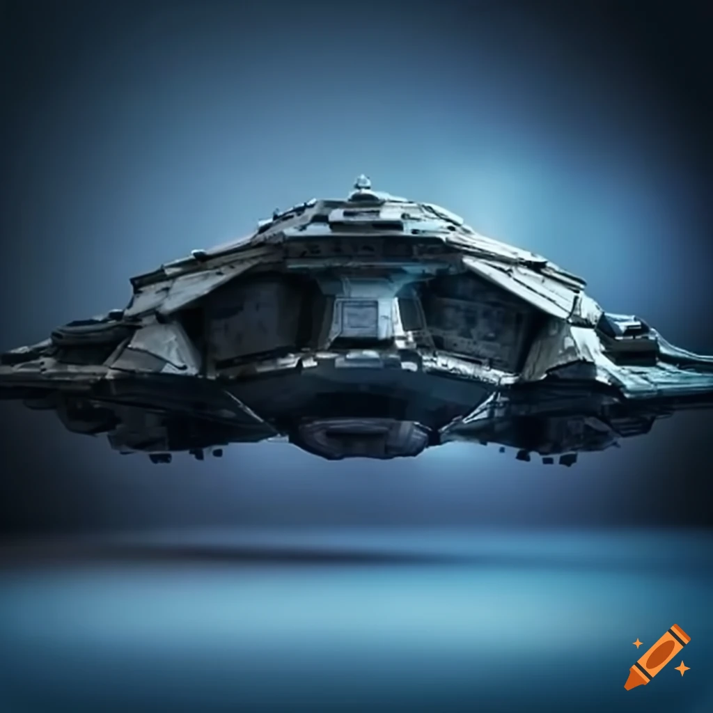 Star wars spaceship side view