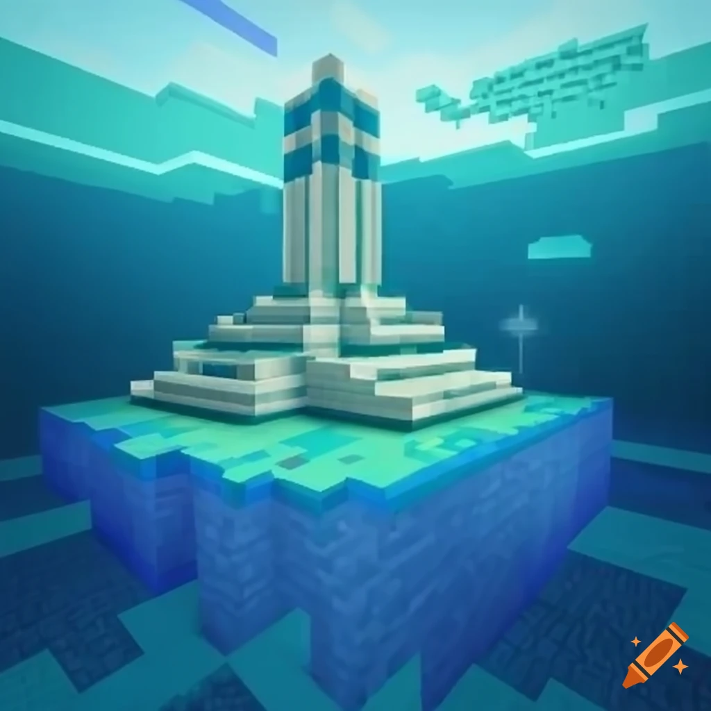 Minecraft ocean monument
