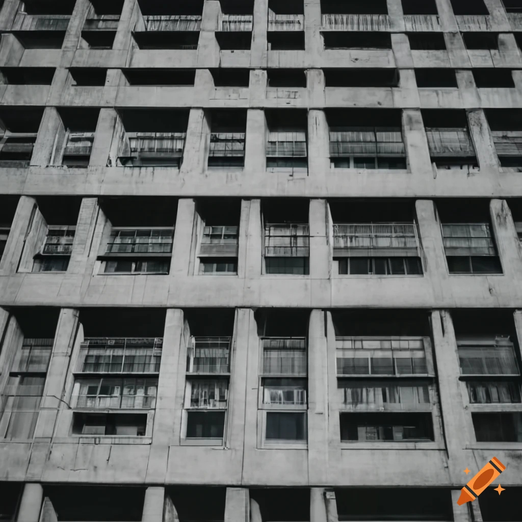 Brutalist building