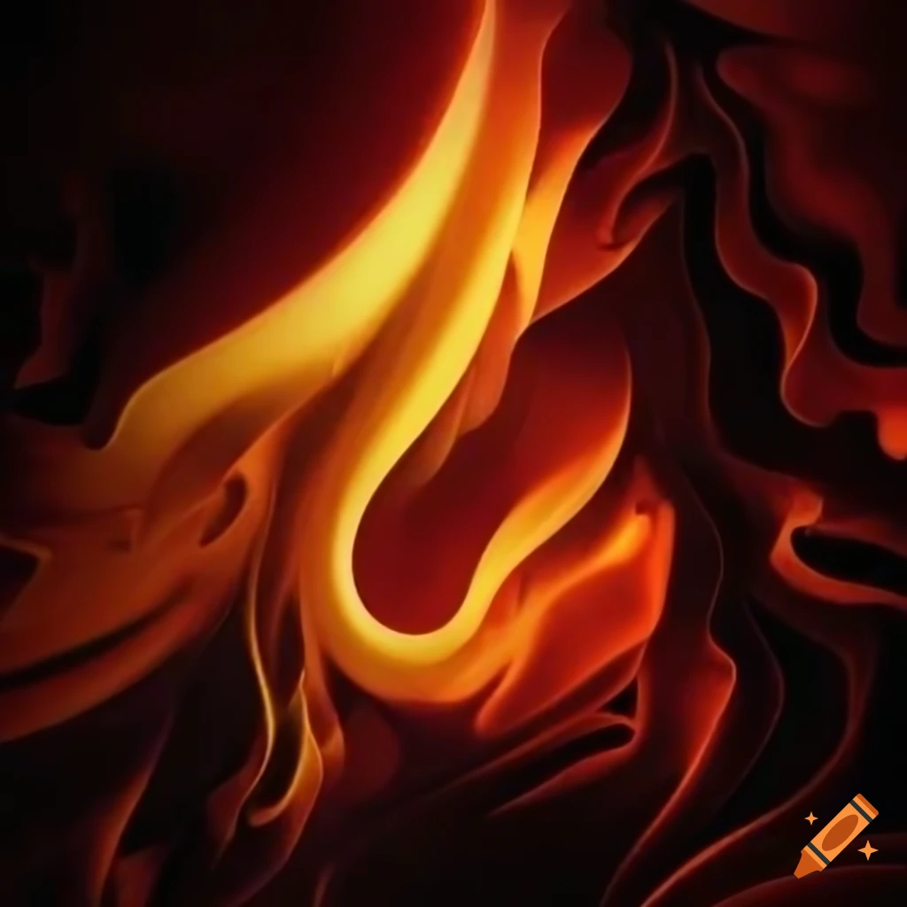 Fiery dimension on Craiyon