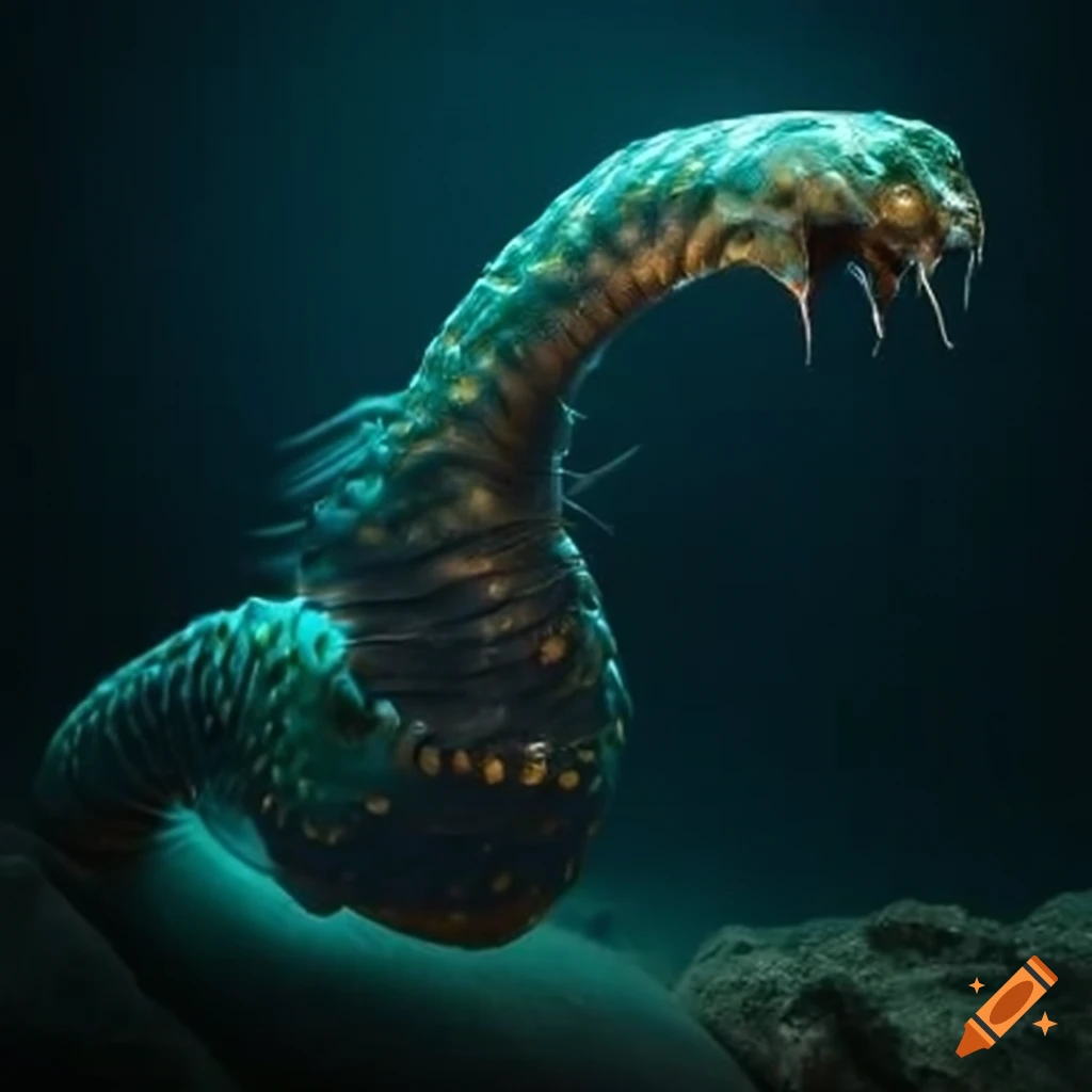 Terrifying sea serpents