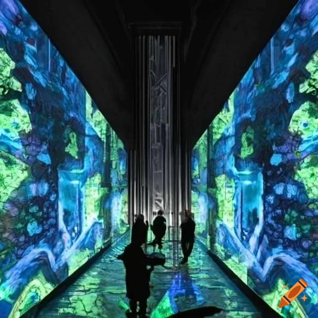 Immersive map designs