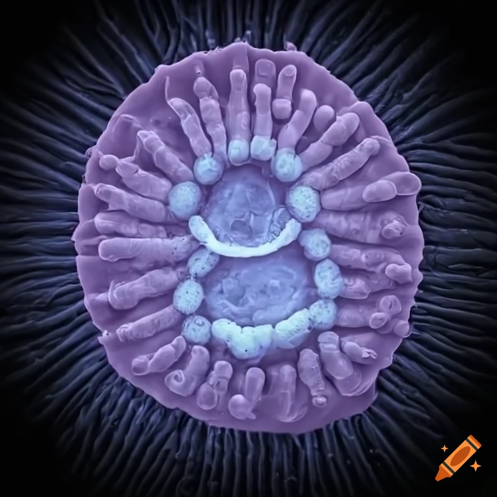 Insect hands feet antennae electron microscope monochrome