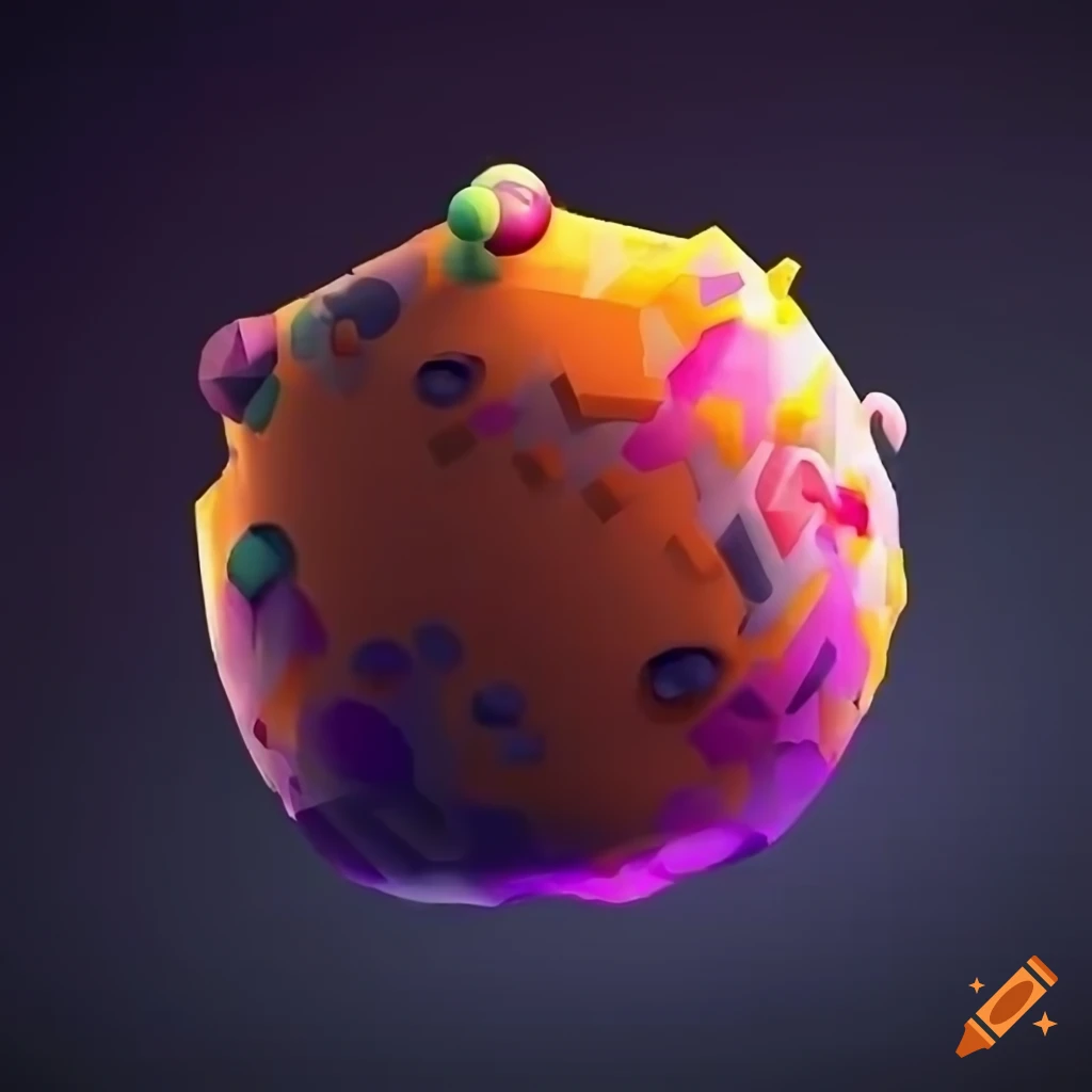 Blocky universe filled