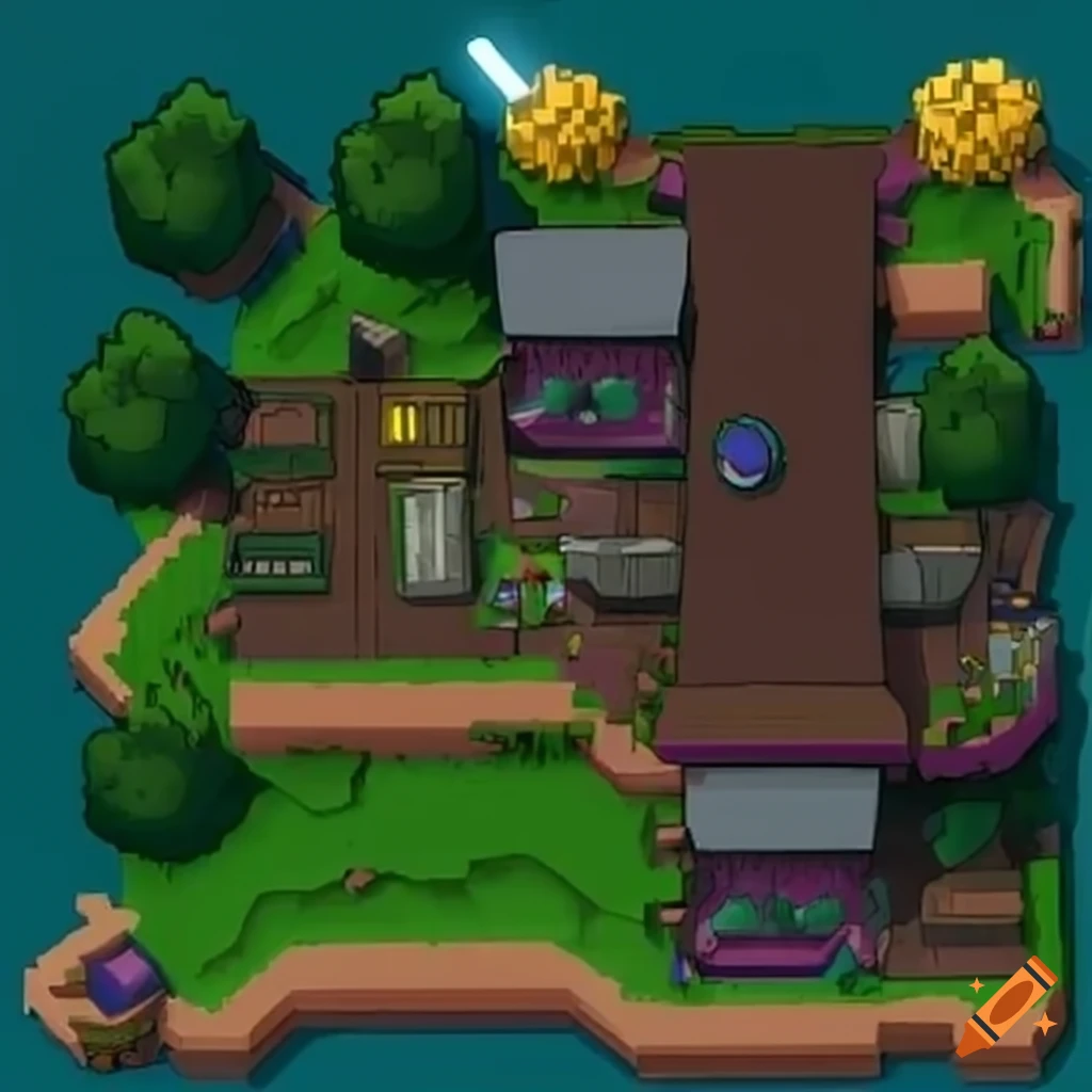 Understanding towny pvp on Craiyon