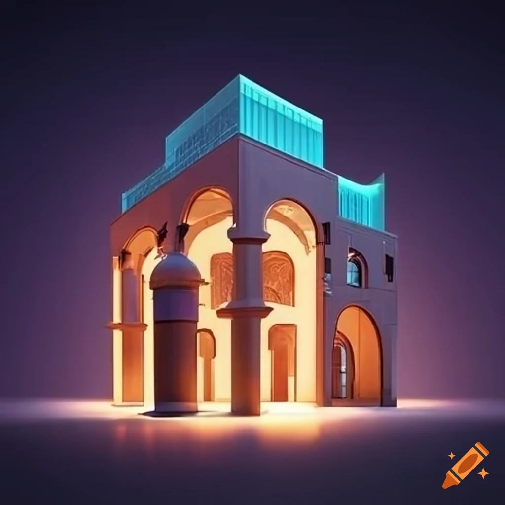 Virtual architect on Craiyon