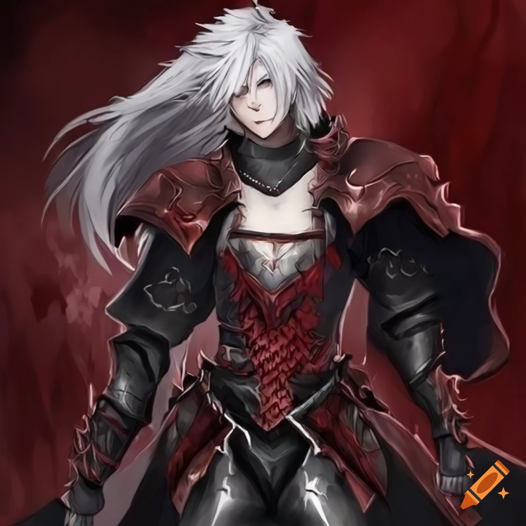 Anime Male Knight Armor