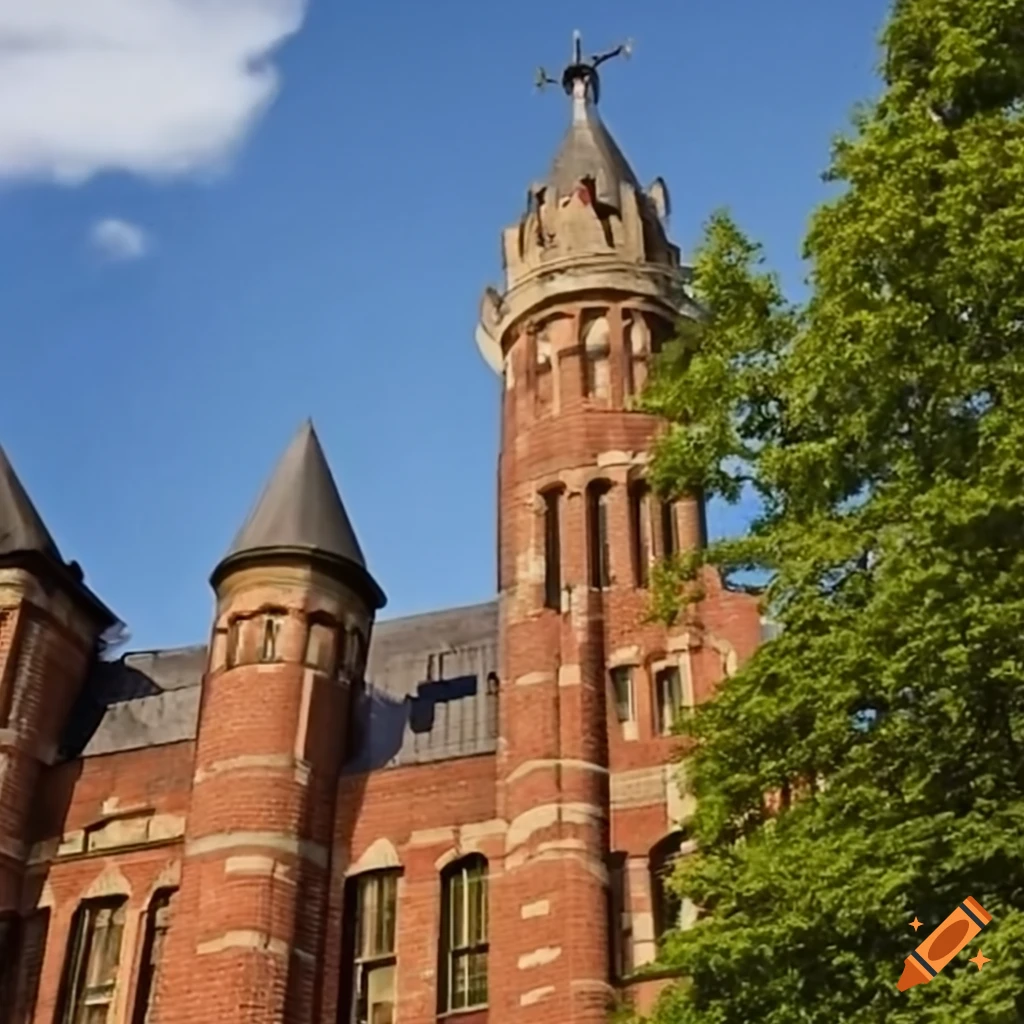 State hospital exterior