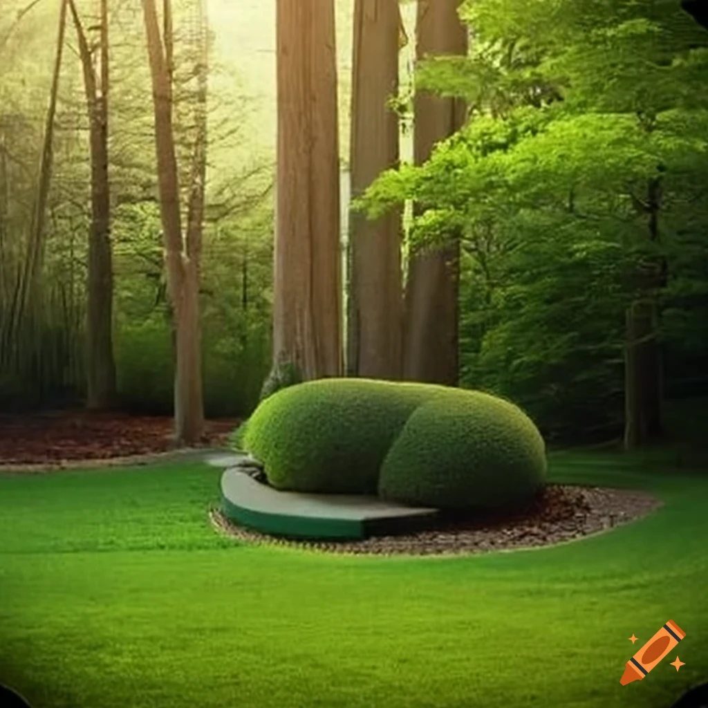 Utilizing Defensive Landscaping on Craiyon