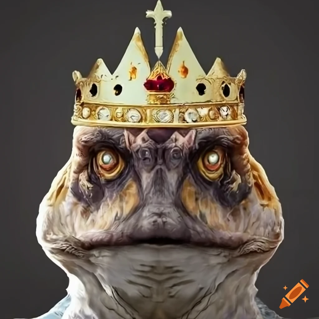 Philosoraptor meme, realistic looking raptor face, wearing a pope crown ...