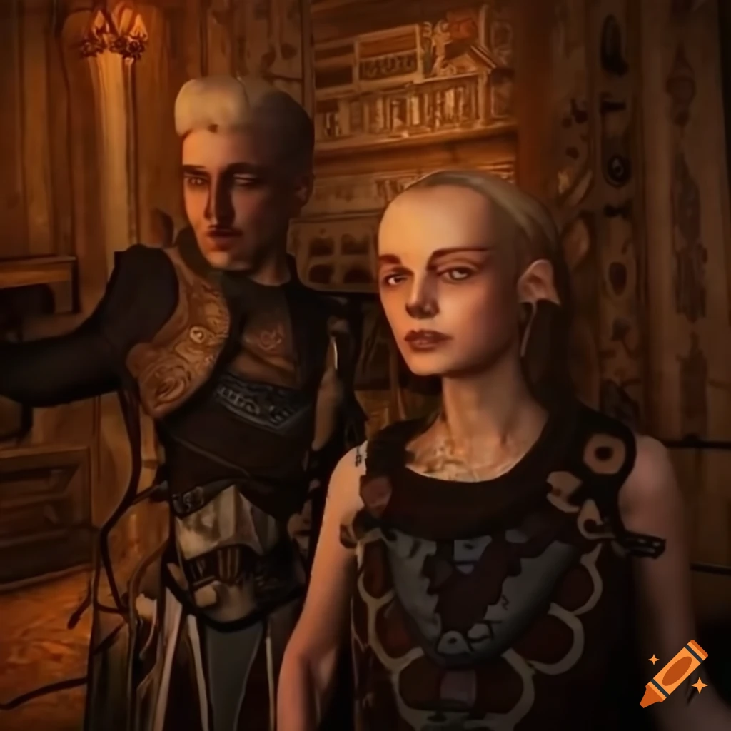 Quest-based roleplay servers on Craiyon