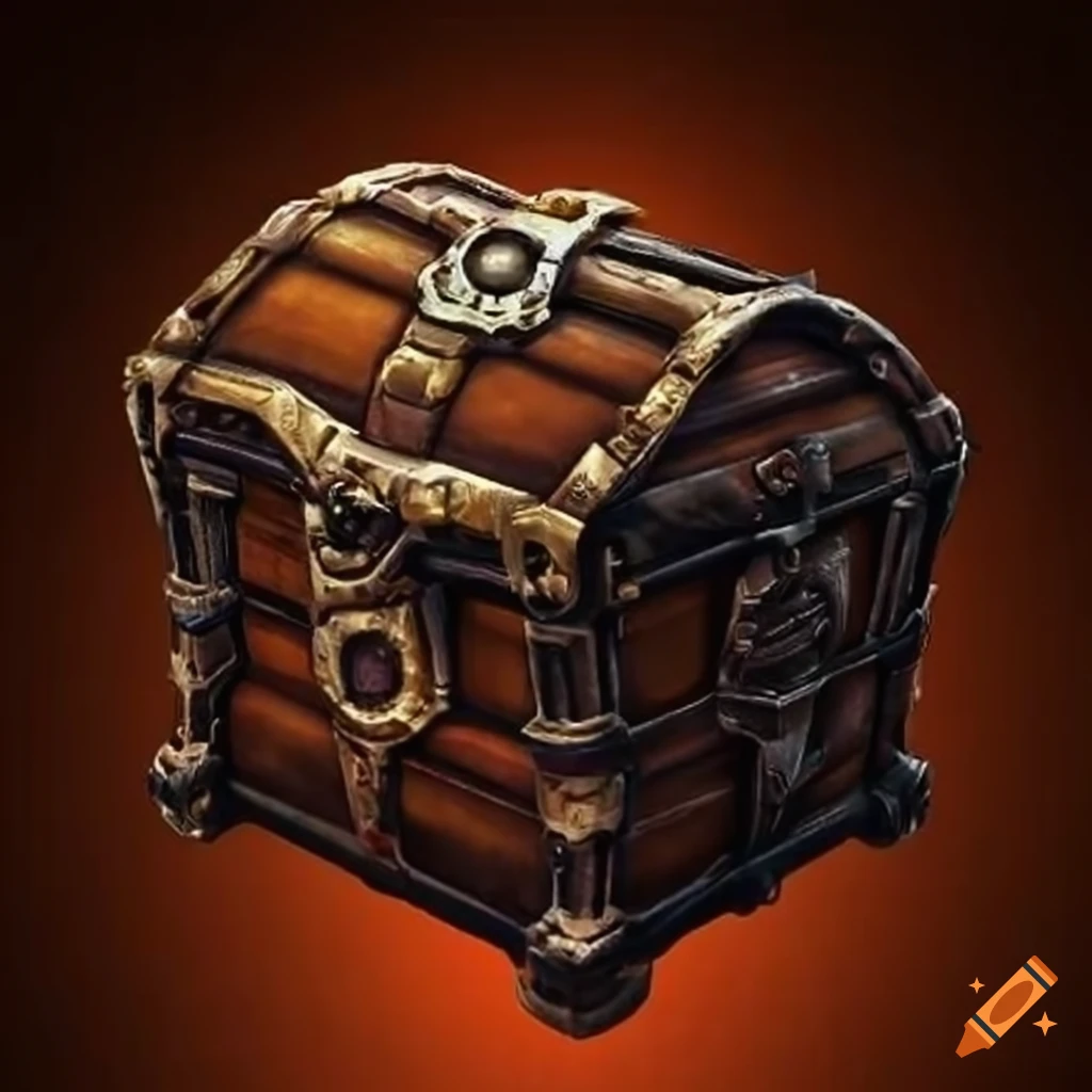 Nearby loot chests on Craiyon