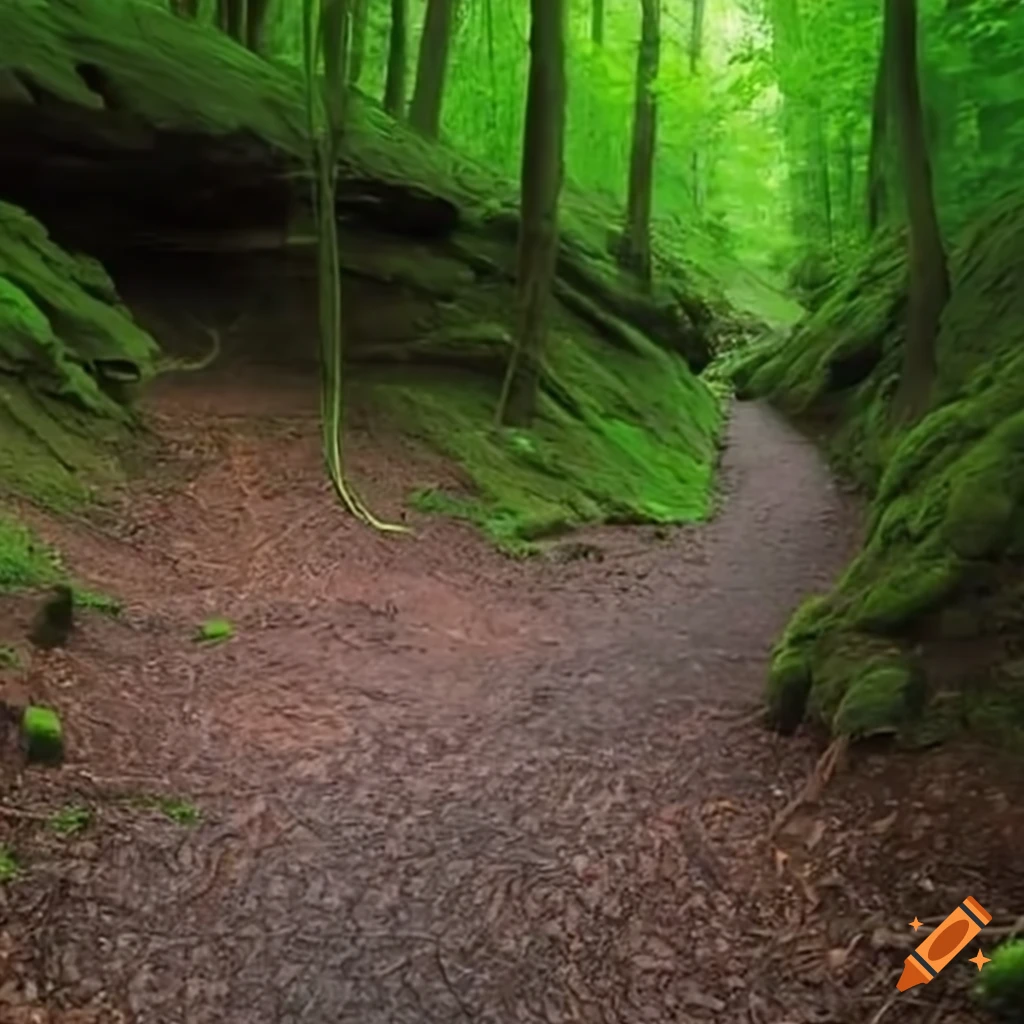 Reveal hidden paths on Craiyon