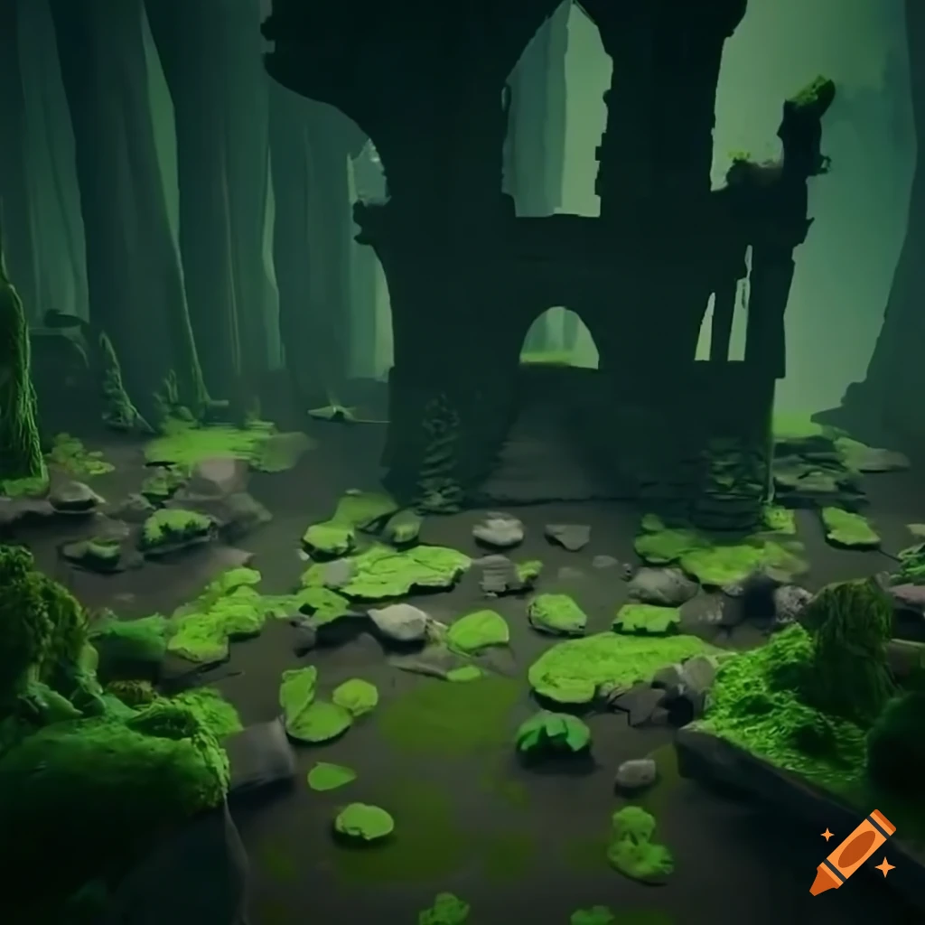 N the background between formation from above fantasy rpg game forest ...