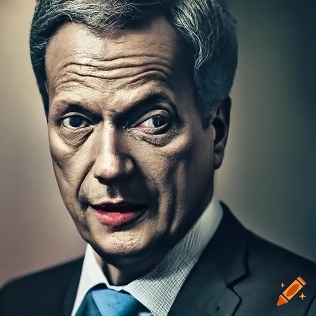 Sauli niinistö as african american on Craiyon