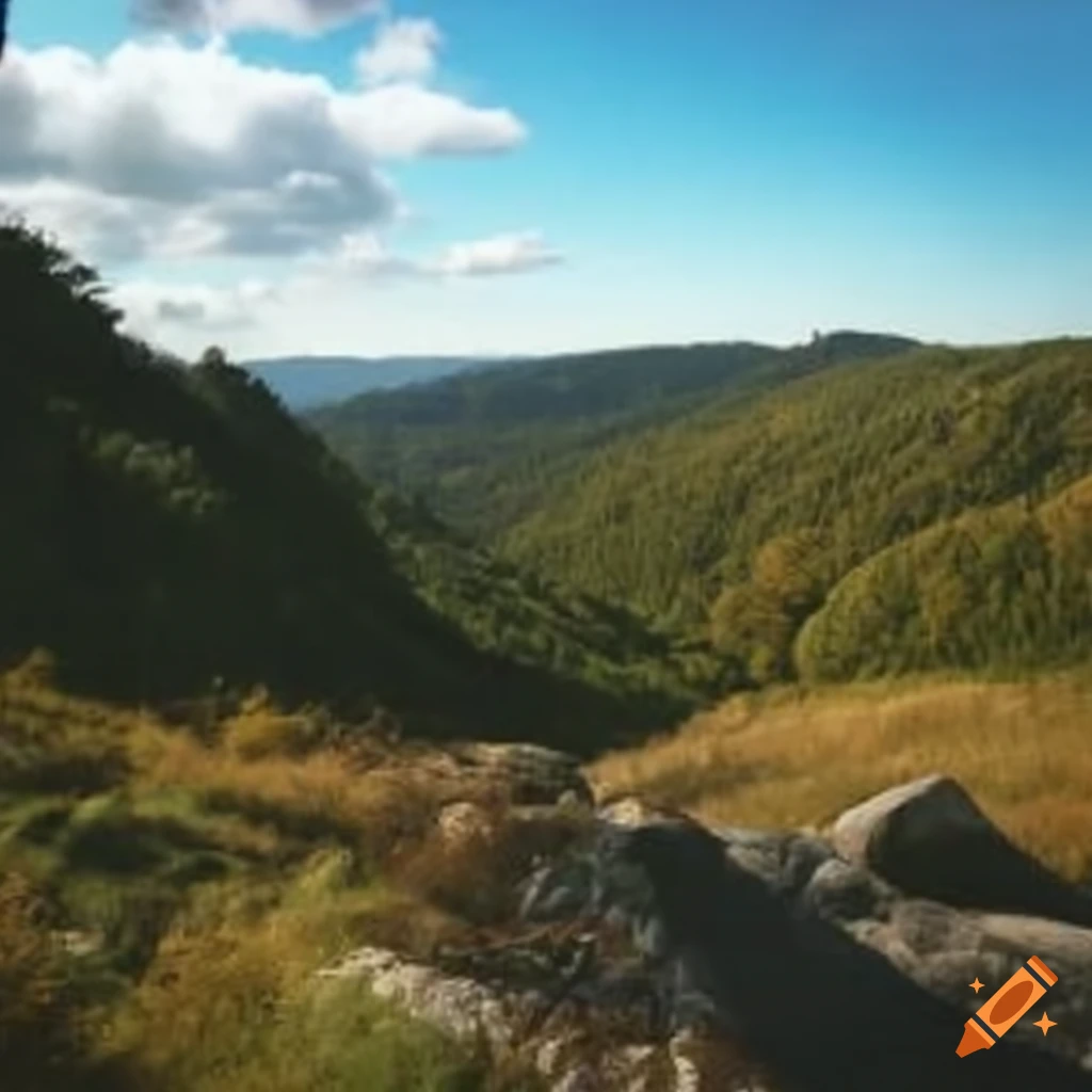 Mildly hilly area on Craiyon