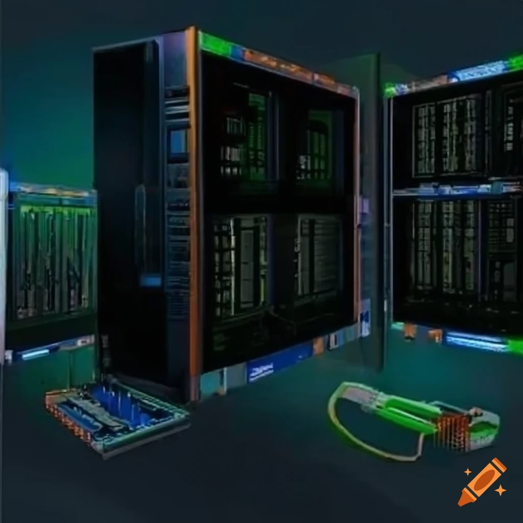 Mon custom servers on Craiyon