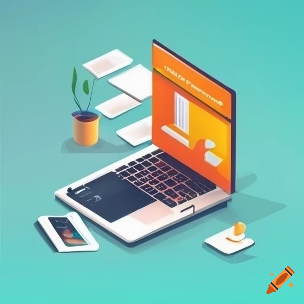Web development vector