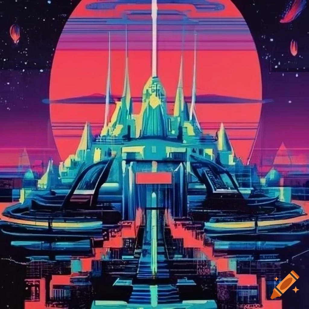 Retro Futuristic Art