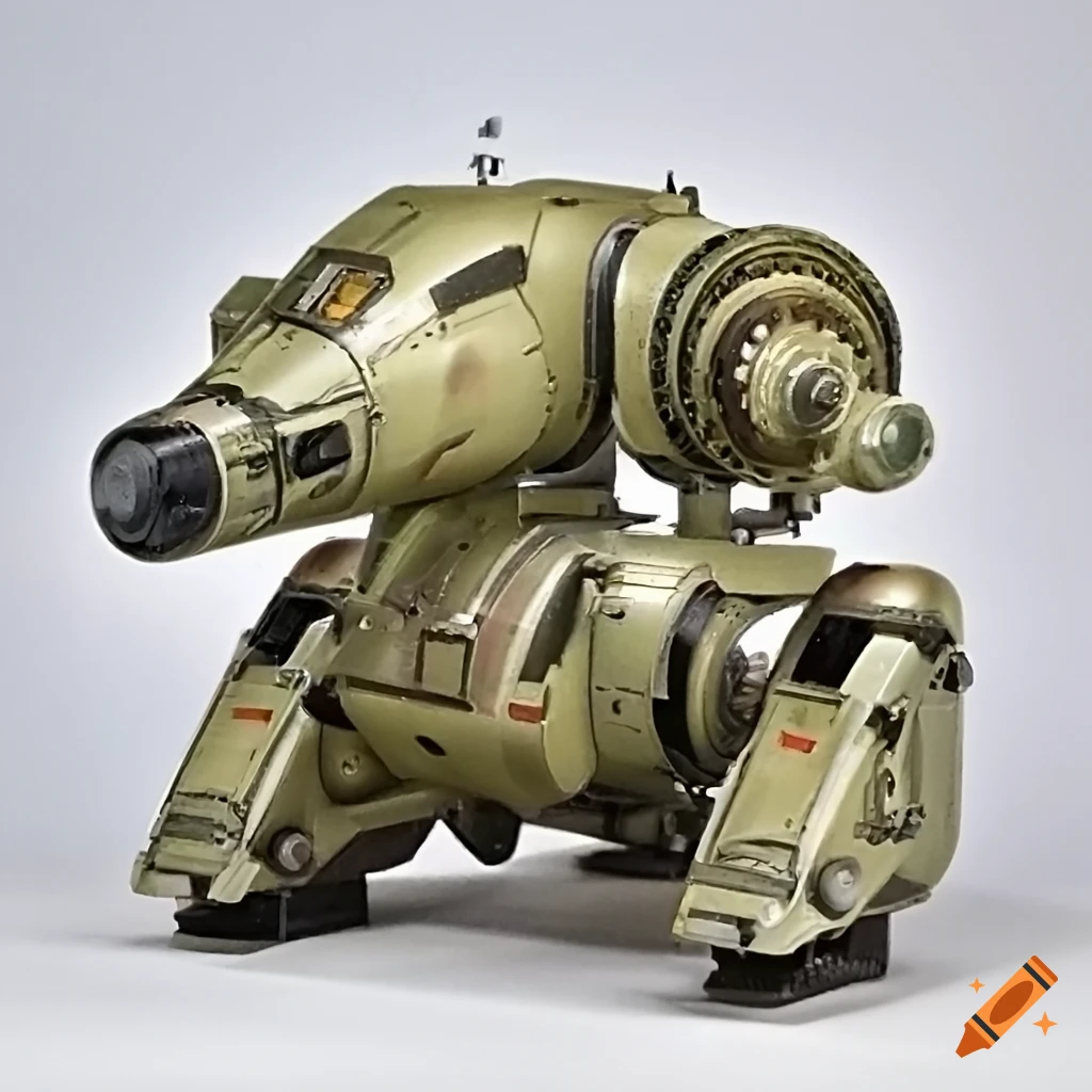 Maschinen_Krieger mechanical vehicle kitbashed and designed by Ralph ...