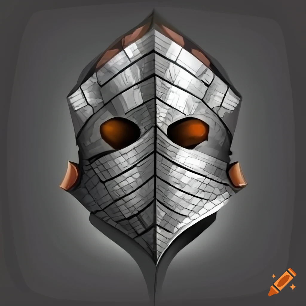 Coveted diamond armor on Craiyon