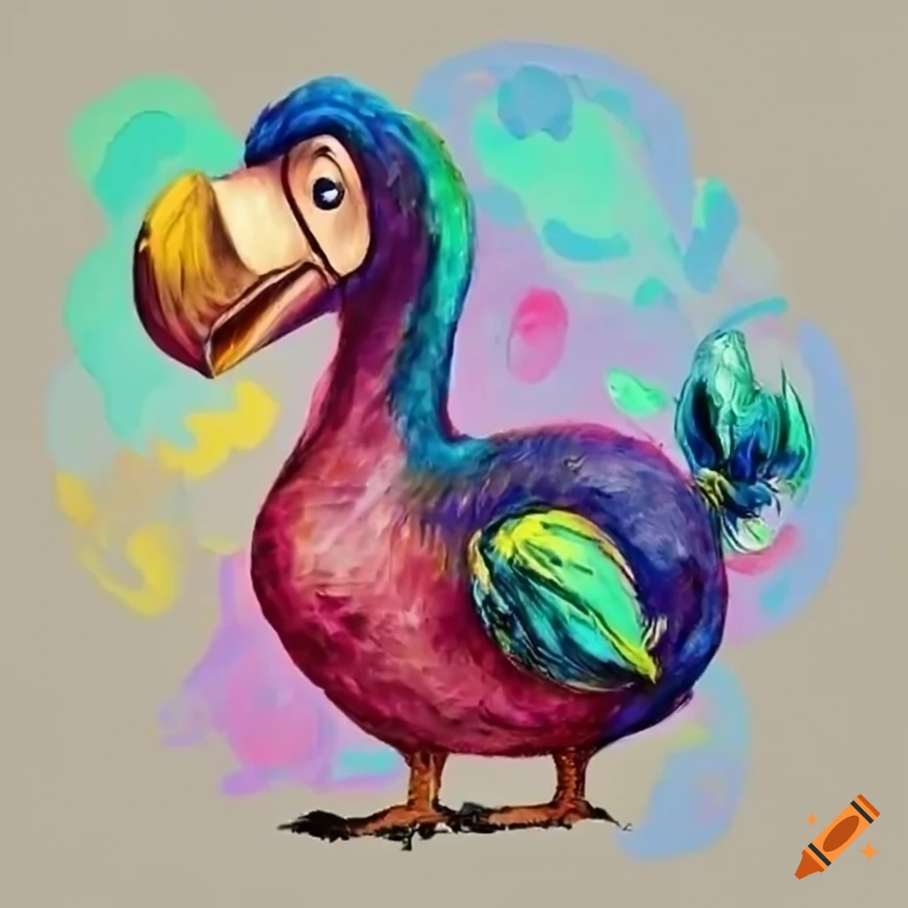 If the dodo bird was the most beautiful, colorful, happy bird in the ...