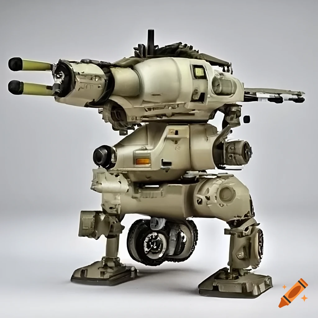 Maschinen_krieger mechanical vehicle kitbashed and designed by ralph ...