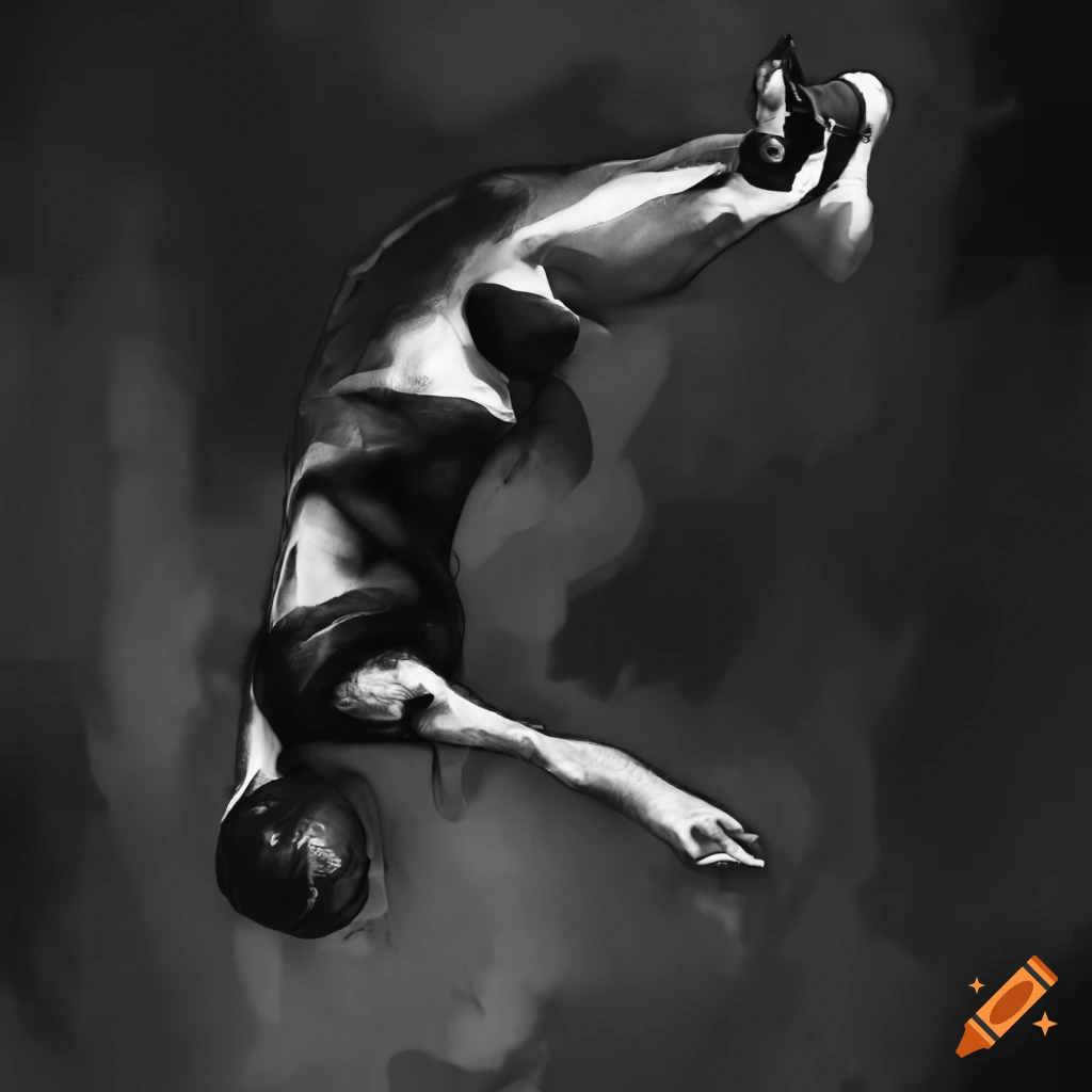 Basic parkour techniques on Craiyon