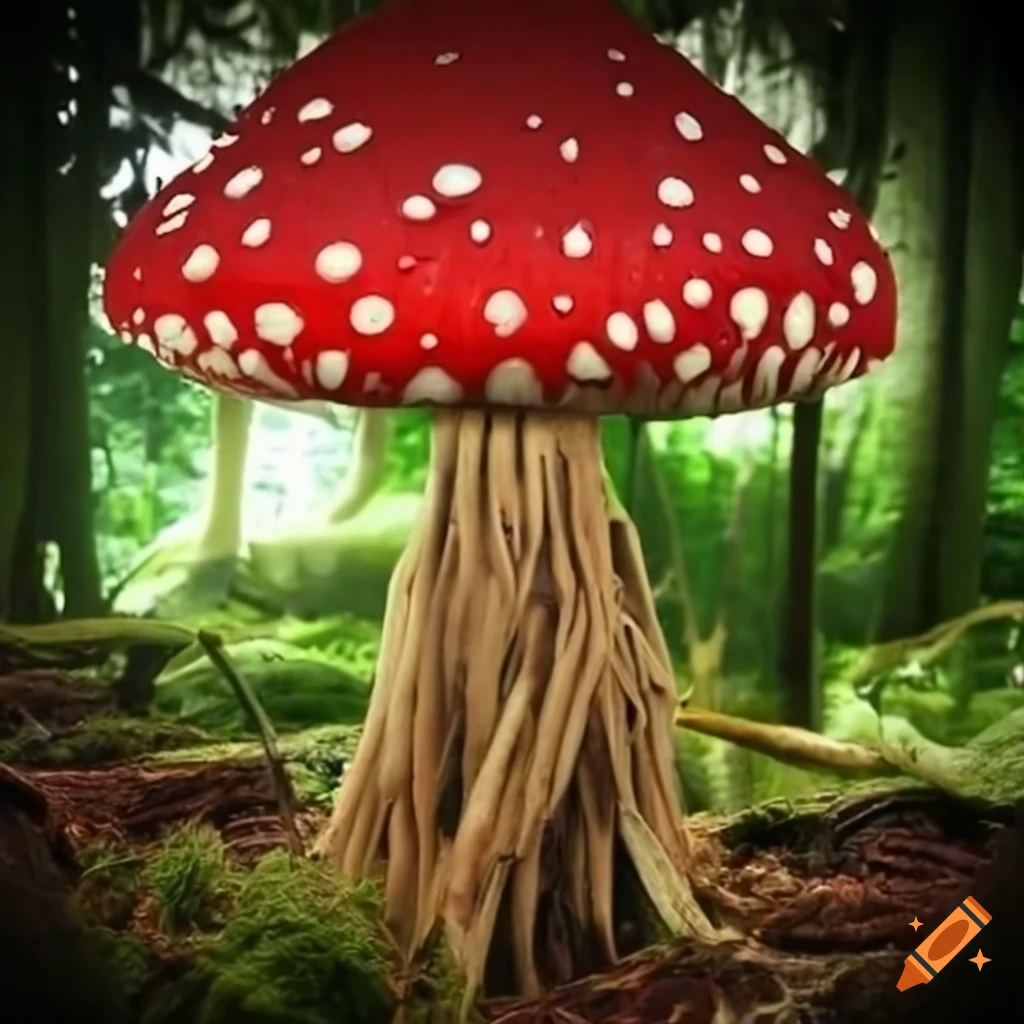 Mystical mushroom forests