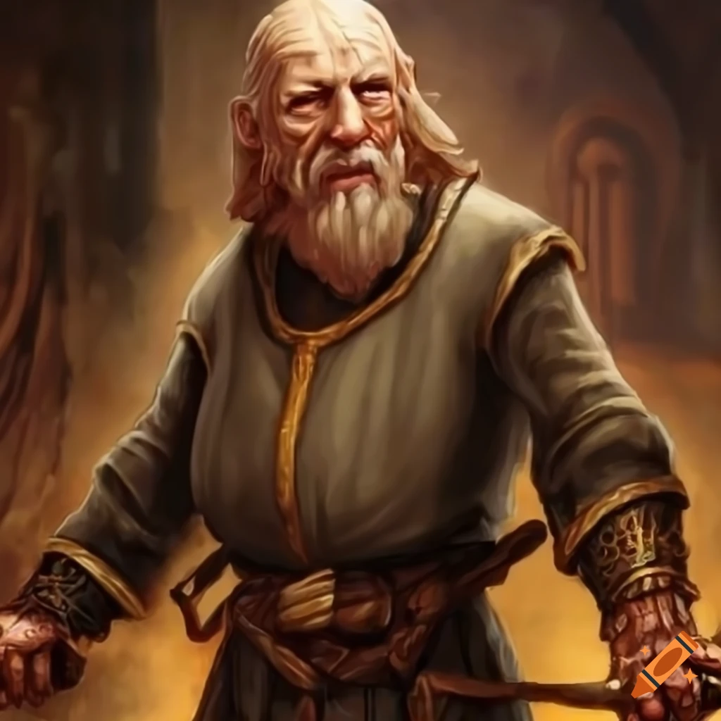 Old inn keeper medieval on Craiyon