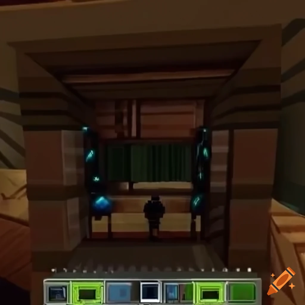 Kitpvp server scene on Craiyon