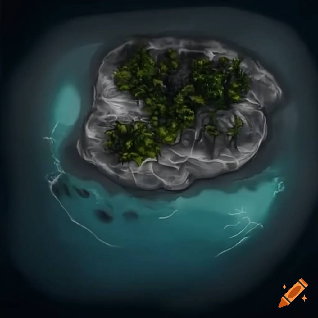 Connecting islands on Craiyon