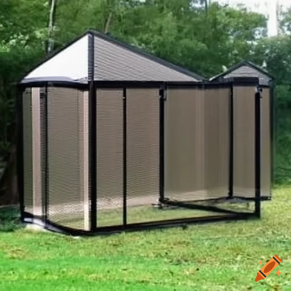 Build fenced enclosures on Craiyon