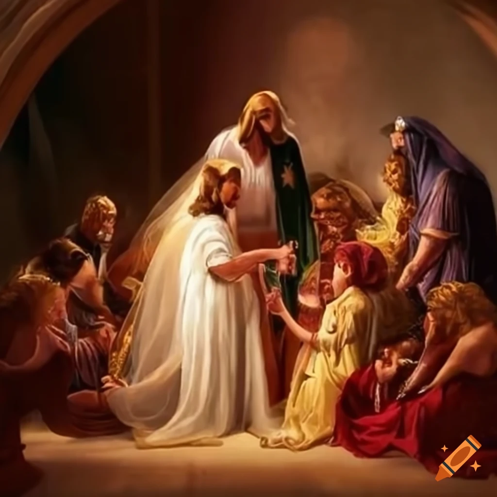 Jesus godspell could the wedding guests be in mourning while the ...