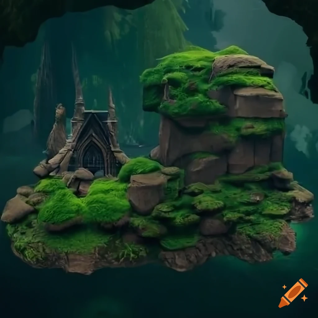 N the background between formation from above fantasy rpg game forest ...