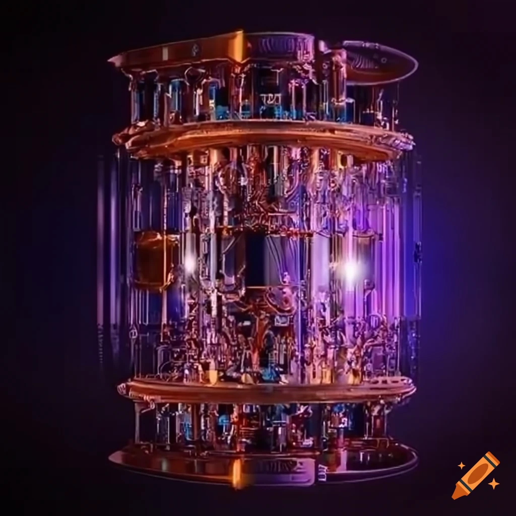 A realistic quantum computer on Craiyon