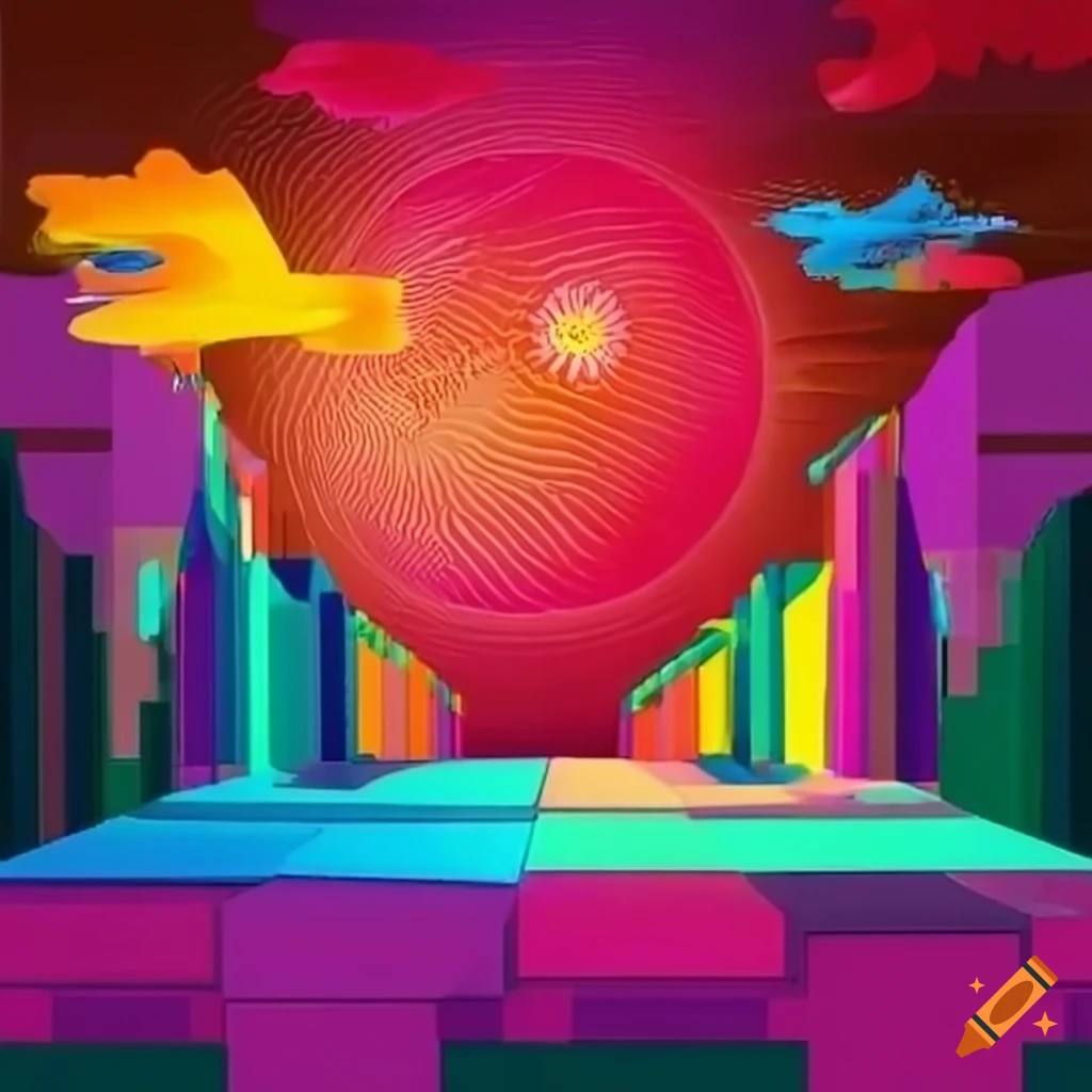 Vibrant virtual world