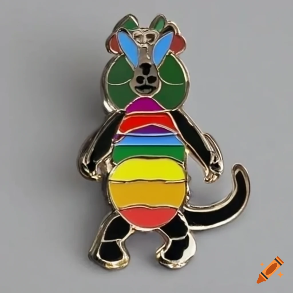 Lgbt pin animal