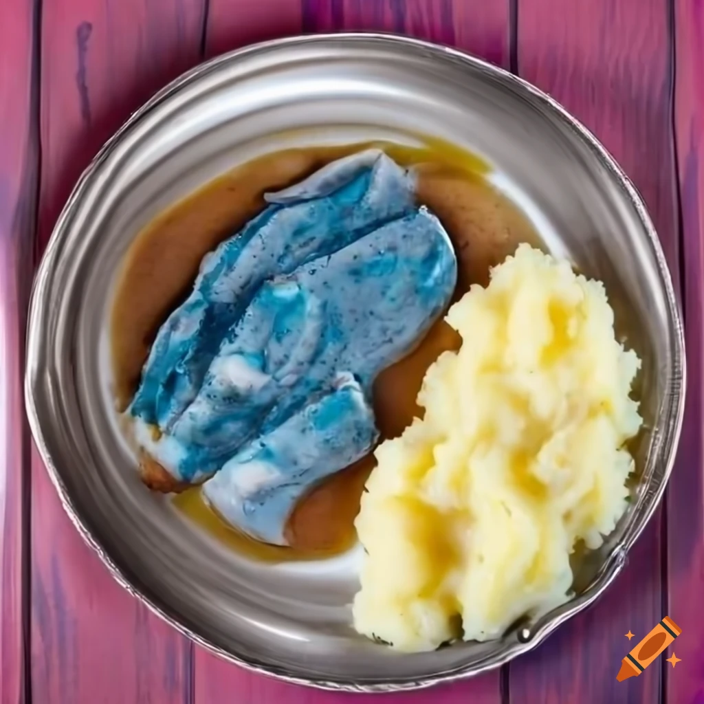 Blue Mashed Potatoes