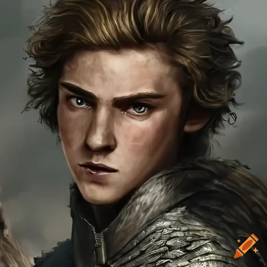 Young men of house arryn of game of thrones on Craiyon