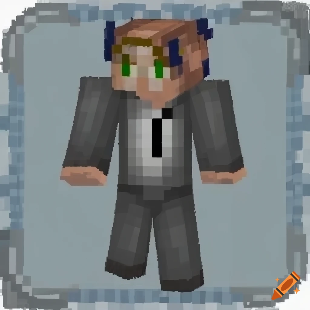 Minecraft skin enthusiasts on Craiyon