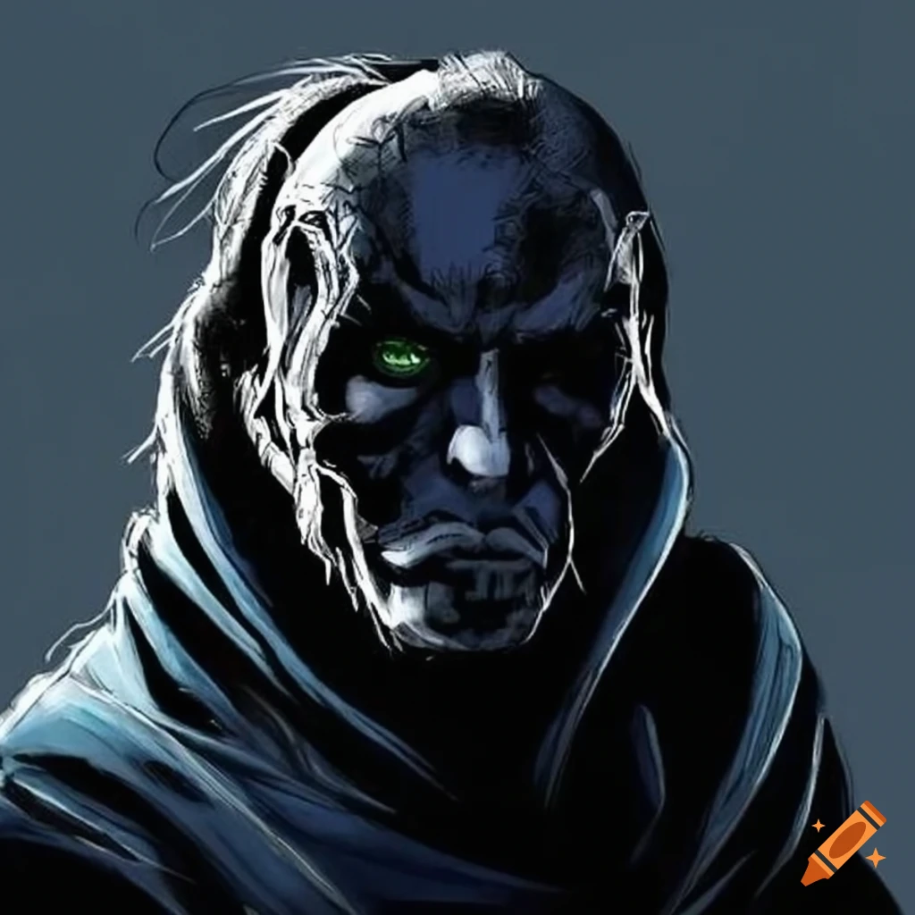 A powerful superhero called huntsman