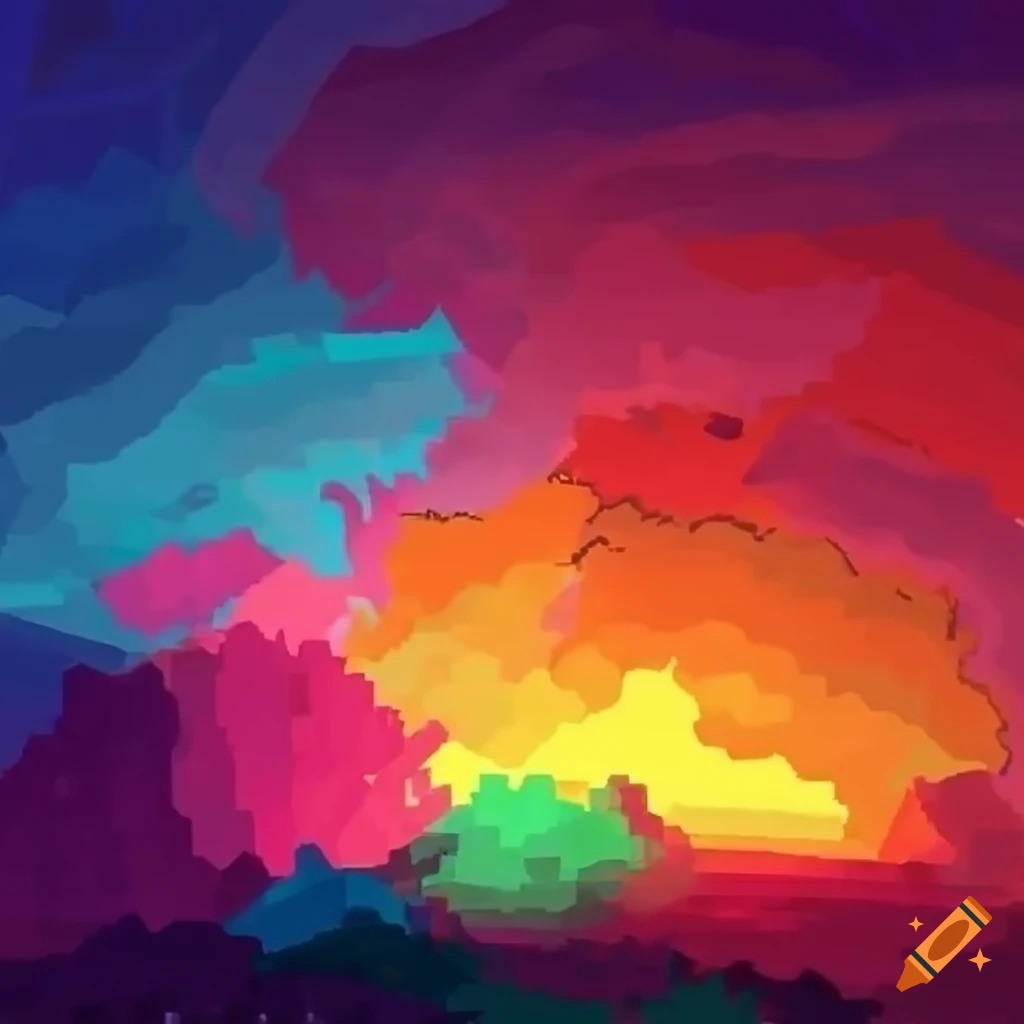 Skygrid minecraft community on Craiyon