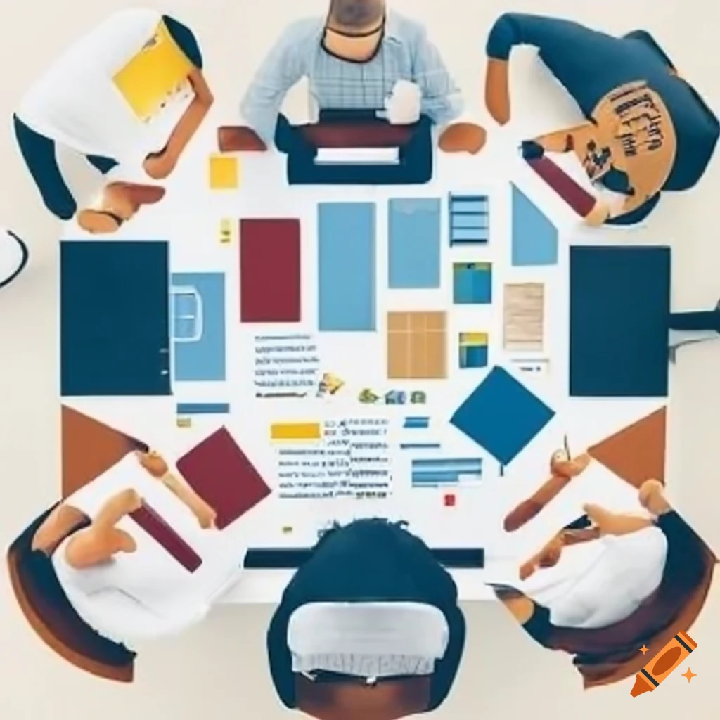 Solid team strategy on Craiyon