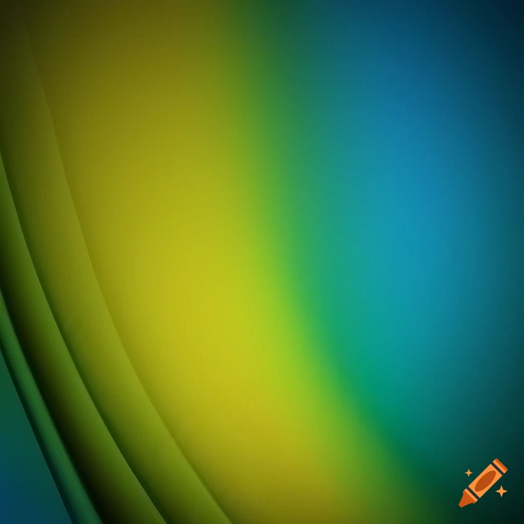 Green yellow blue design background