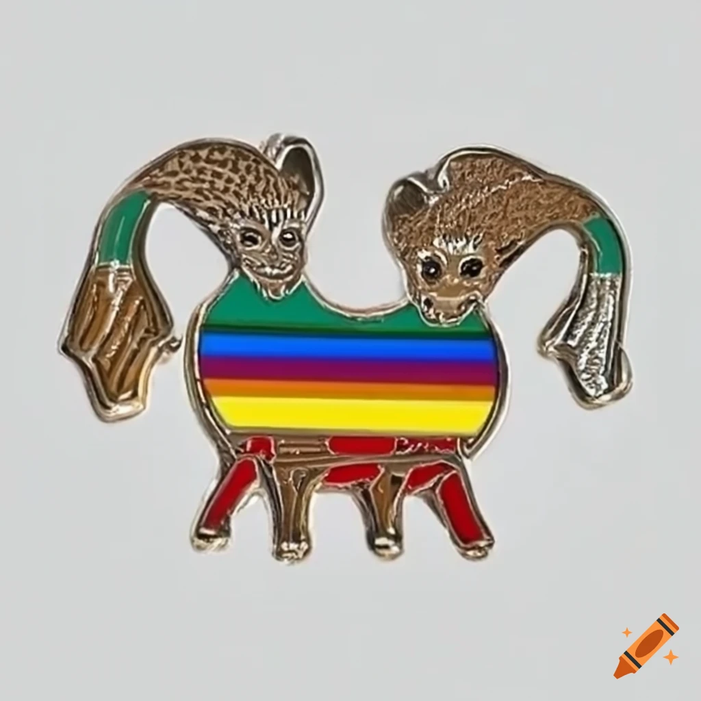 Lgbt pin animal on Craiyon